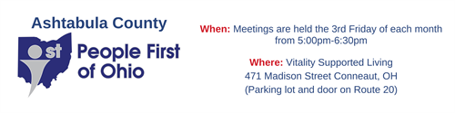 Ashtabula County Board of Developmental Disabilities - Self-Advocacy